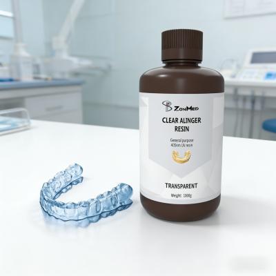 China Dry Place Storagecondition Clear Aligner Resin Designed for LCD DLP 3D Printers Delivering Accurate and Clear Orthodontic Aligners for sale