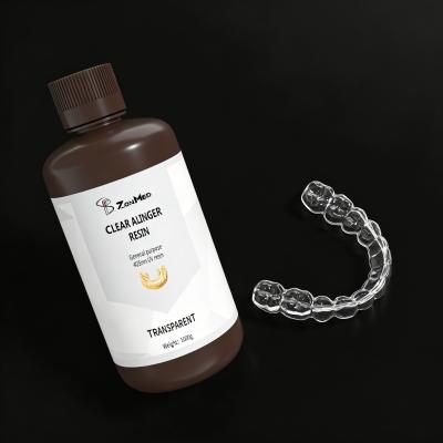 China High tensile strength aligner clear resin delivering durability and 12 months shelflife ideal for dental aligner production for sale