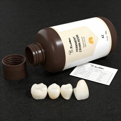 China High hardness permanent crown materials BL A2 A3.5 A1 A3 crafted to ensure superior wear resistance and color stability for sale