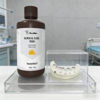 China Low to medium viscosity Dental surgical guide resin Shore D 82 ensuring easy application and precise implant positioning for sale