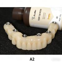China 2-3 Minutes Workingtime Temp C B Resin Interim Dental Crown 3D Resin Designed For Accurate Temporary Dental Restorations for sale