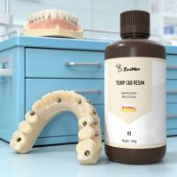 China Trial Crown And Bridge Restorations Temp C B Resin A3 Water Absorption Rate 0.6 to 0.95 Temporary Dental Resin Material for sale
