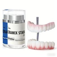 China Compatible With Various Dental Ceramics Zirconia Low Firing Glaze Non Fluorescent Featuring Multiple Shades For Versatile for sale