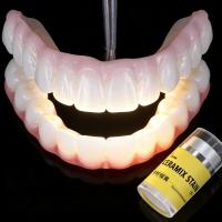China Compatible With Various Dental Ceramics Ceramix Stain Firing Temperature Approximately 700 800°C Ideal For Precise Dental Restoration Coloring for sale