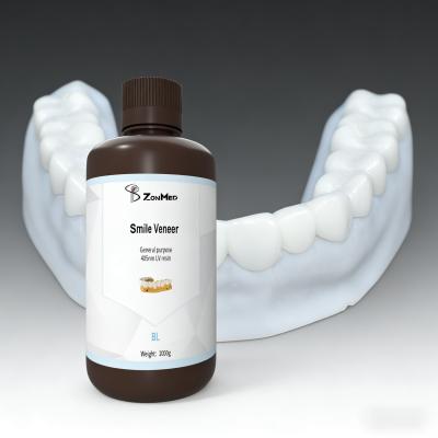 China Multiple Shades Smile Veneers Featuring Water Absorption Rate from 0.45 to 0.58 Percent and Natural Tooth Feel for Performance for sale