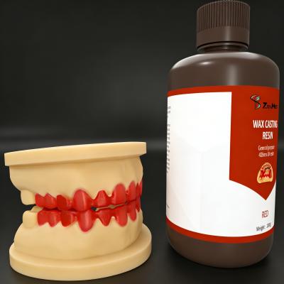 China Resin Residual Rate less than 015 percent DentaCast dental UV resin for wax casting ensuring accurate dental wax patterns and smooth casting process for sale