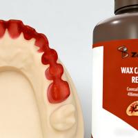 China Red flexibility UV-curable wax resin ideal for applications requiring fast curing and strong adhesion enhancing production speed for sale