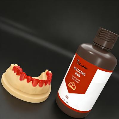 China Photosensitive 1kg/Bottle Wax Castable Resin Green For High Precision Printer for sale