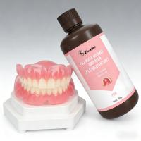 China Resin removable denture base material combining high hardness for enhanced mechanical strength and prosthetic durability for sale