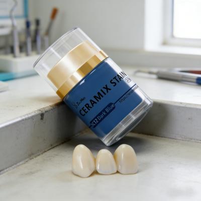 China Biocompatible Dental Stain and Glaze Multiple Shades Dental Ceramics Coloring Enhancing Aesthetic Results in Dental Restorations for sale