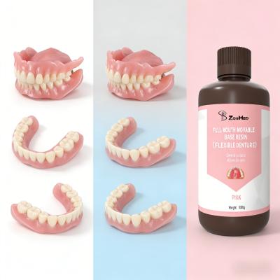 China Bending Strength 145Mpa complete denture base featuring low waterabsorption designed for long lasting dental solutions for sale