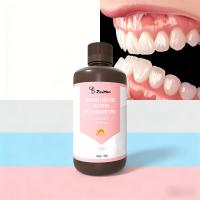 China Short processing time denture base resin pink gum color providing molding and strong bonding properties for dental prosthetics for sale