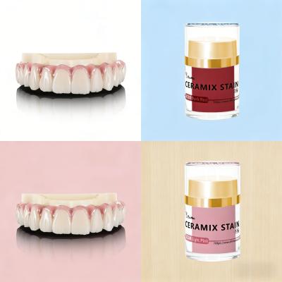 China Multiple Shades Dental Stain and Glaze Ceramix Stain Store In A Cool Place Delivering Superior Dental Surface Protection for sale