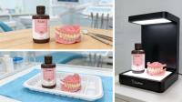 China Liquid Full Mouth Movable Base Resin Featuring Low Waterabsorption and Strong Bending Strength 145Mpa Suitable for Dental for sale
