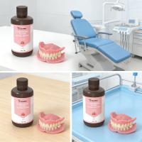 China Liquid form 3D printed denture resin resin material type designed for and precise denture fabrication in dental laboratories for sale