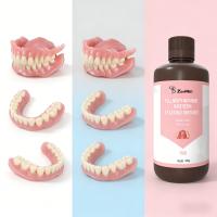 China Liquid form 3D printed denture resin resin material type designed for and precise denture fabrication in dental laboratories for sale