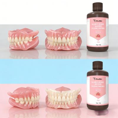China Bending Strength 145Mpa Full Mouth Movable Base Resin Featuring Minimal Shrinkage Rate and High Durability Ideal for Dental for sale