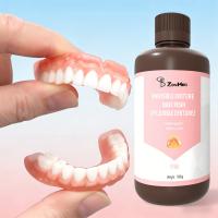 China Liquid Form Full Mouth Movable Base Resin Featuring Shore D 88 and Biocompatibility Suitable for Dental Prosthetics for sale