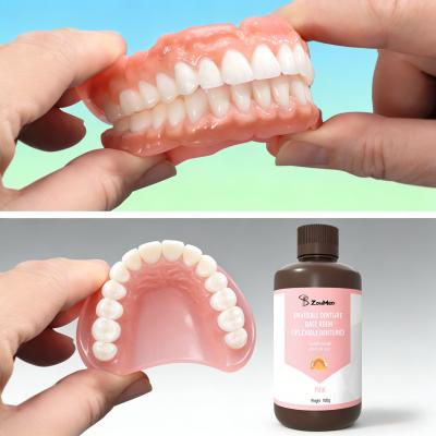 China Shore D 88 Full Mouth Movable Base Resin Providing Short Processingtime and Excellent Material Stability for sale