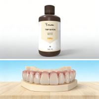 China Notch Impact Strength 40.5 to 60.5 3D Printing Temporary Crown Resin Featuring Shelflife 24 Months Suitable for Temporary Dental Crowns for sale
