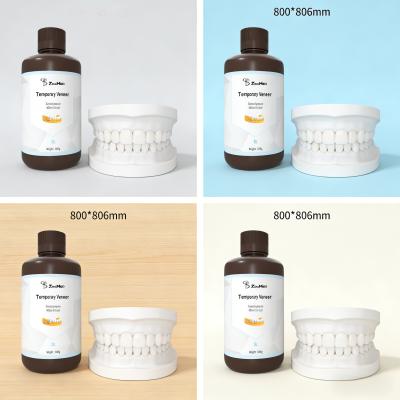 China Bending Modulus 4800 Mpa Temporary Veneer Thickness 0.3 to 0.98 Mm Applicationmethod Direct Bonding optimized for dental restoration for sale