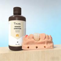 China Dental Crown Permanent Crown Resin Shore D 92 Flexibility No Designed to Provide Strength and Stability in Dental Crowns for sale