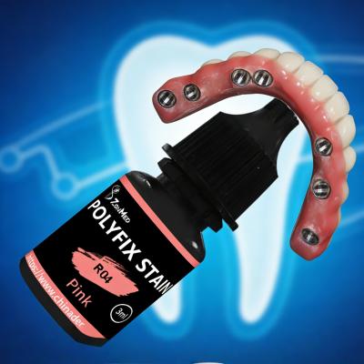 China Dryingtime 30 to 60S PolyFix Stain Stain And Glaze Dental Industry product for precise color matching and durable restoration for sale