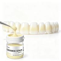 China Mixability Can Be Mixed To Create Custom Shades Clear Dental Glaze Powder No Fluorescence Dental Ceramics Coloring Suitable For Professional for sale