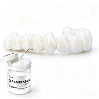 China Mixability Can Be Mixed To Create Custom Shades Clear Dental Glaze Powder No Fluorescence Dental Ceramics Coloring Suitable For Professional for sale