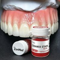China Mixability Can Be Mixed To Create Custom Shades Clear Dental Glaze Powder No Fluorescence Dental Ceramics Coloring Suitable For Professional for sale