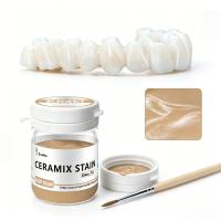 China Multiple Shades non fluorescent dental low temp glaze dental ceramics coloring optimized for in dental restoration workflows for sale