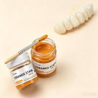 China Multiple Shades non fluorescent dental low temp glaze dental ceramics coloring optimized for in dental restoration workflows for sale