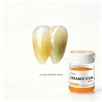 China 20 Types Dental Stain and Glaze Ceramic Stain Featuring Firing Temperature Approximately 700-800°C Ideal for Precise Dental Prosthetics for sale