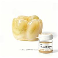 China Store In A Cool Ceramix Stain Non Fluorescent Dental Low Temp Glaze Suitable For Long Lasting Dental Restoration Coating for sale
