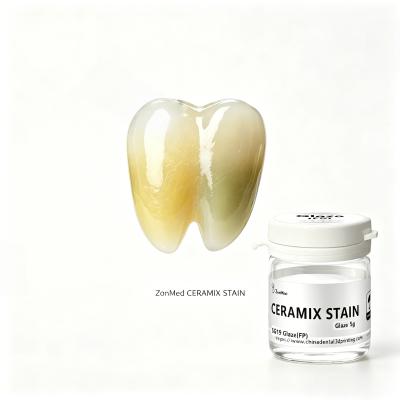 China Dental Ceramics Coloring Dental Stain and Glaze Non toxic Composition Compatible With Various Dental Ceramics Procedures for sale