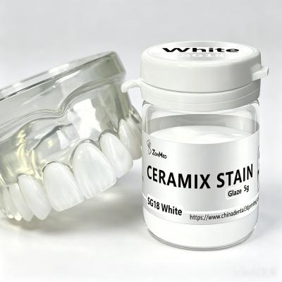 China Compatible With Various Dental Ceramics Ceramic Stain Dental Ceramic Glaze Without Phosphor Ideal For Durable Long Lasting Surface Finish for sale