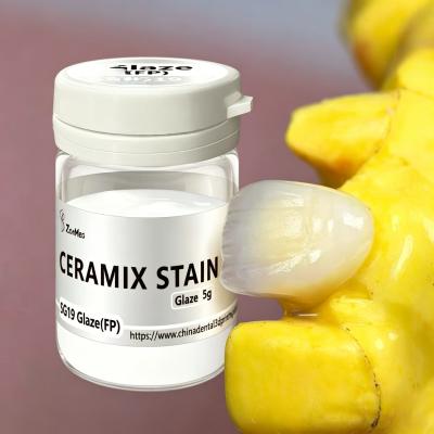 China 20 Types Dental Stain and Glaze Featuring Variable Opacity Options Compatible with Various Dental Ceramics Enhancing Restoration Aesthetics for sale