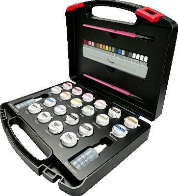 China Ceramix Ceramic Stain Full Kit G01 G20 Low Fusing Paste for Dental Zirconia for sale