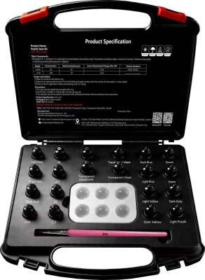China PolyFix Polymer Stain Full Kit R01 R21 Light Cure Resin Colorant for Denture Base for sale