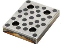 China FRP Self Lubricating Bearings According Sankyo Oilless Steel Slide Plate Code Number for sale