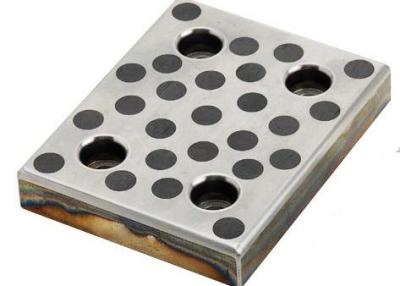 China FRP Self Lubricating Bearings According Sankyo Oilless Steel Slide Plate Code Number for sale
