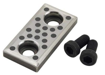 China S45C Steel Self Lubricating Bearings  Steel Slide Plate Code Number TSP 10mm for sale