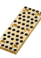 China SOLP Self Lubricating Bearings Bronze Type Sliding Plate Thickness 10mm for sale