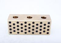 China Cam Slider Plate VG2 Self Lubricating Bearings Copper Alloy Graphite Pluged for sale