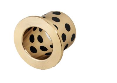 China SOBF Solid Lubricant Bearings Universal Flange Type Oilless Guide Bushes for sale