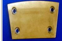 China DEVA BM Sintered Metal Bearings Container Tyre Wear Plate ISO9001 Certification for sale
