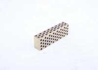 China Bronze Self Lube Wear Plates INW VG3-L Guide Bar With Three Sliding Surface for sale