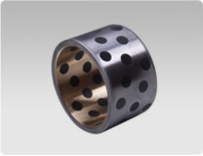 China INW-S45C Bronze Bimetal Bearings ISO 3547  Type X Type Oil Groove for sale