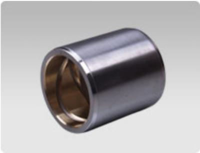 China Bronze Alloy Lined Bearings INW-S45C-2  Steel Backed ISO 3547 ISO9001 Certification for sale