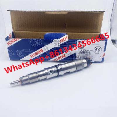 China Common Rail Fuel Truck Diesel Injector 0445120040 For Daewoo 65104017001 1077550350 for sale